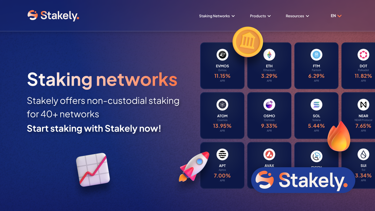 Staking Networks - Elevate your staking strategy with Stakely