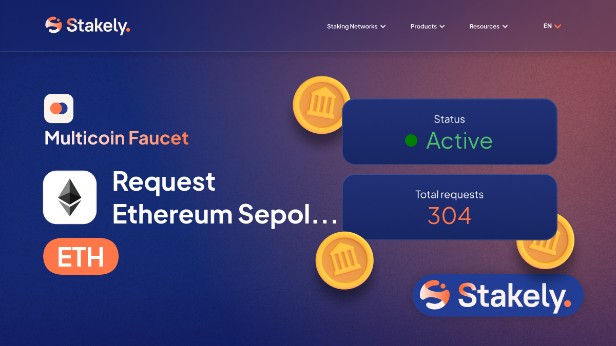 Ethereum Sepolia Testnet Testnet Faucet - by Stakely