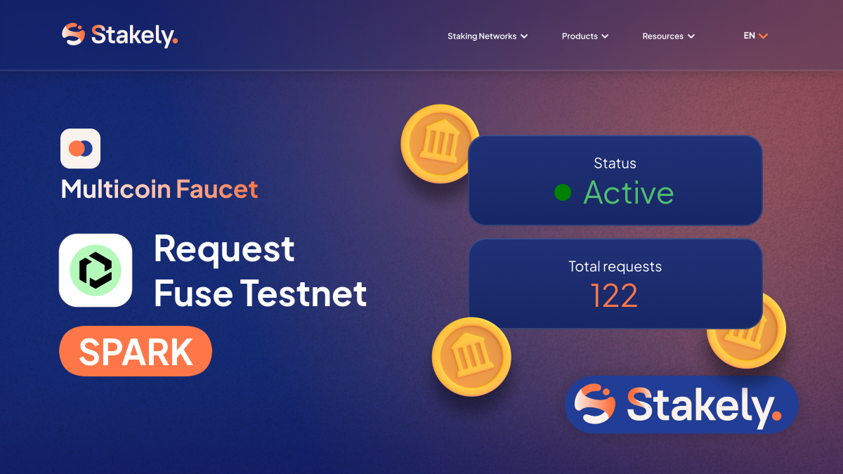 Fuse Testnet Testnet Faucet - by Stakely