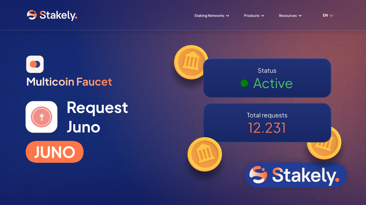 Juno Mainnet Faucet - by Stakely