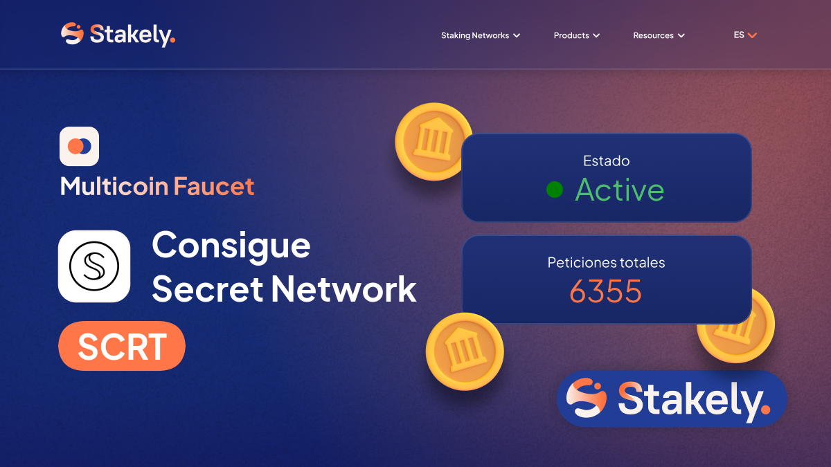 Faucet de Secret Network Mainnet - Stakely
