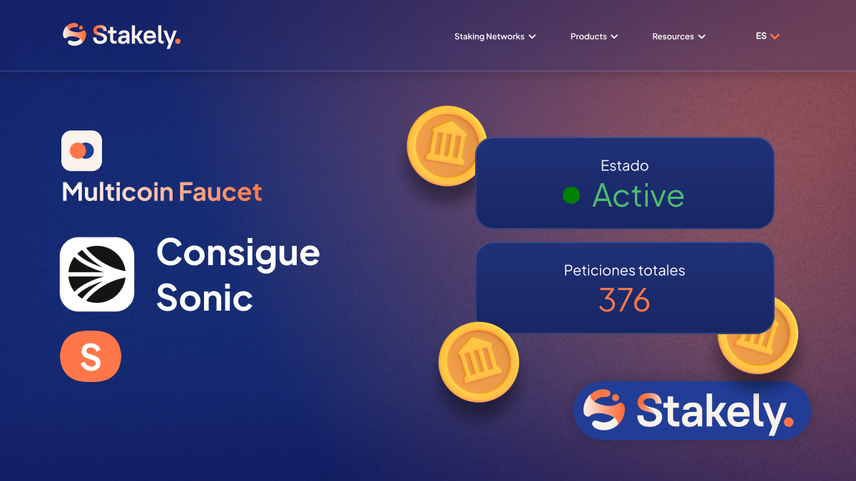 Faucet de Sonic Mainnet - Stakely