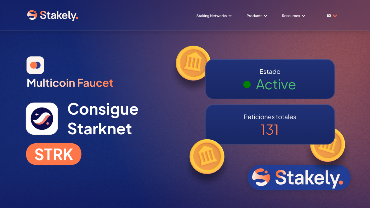 Faucet de Starknet Mainnet - Stakely