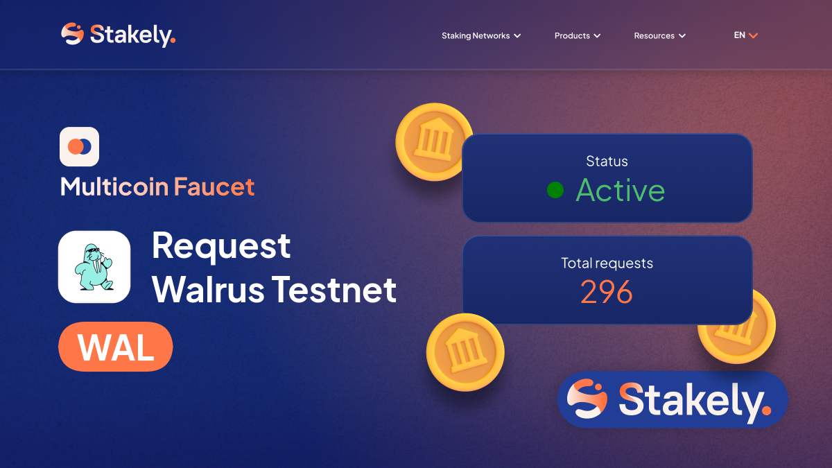 Walrus Testnet Testnet Faucet - by Stakely