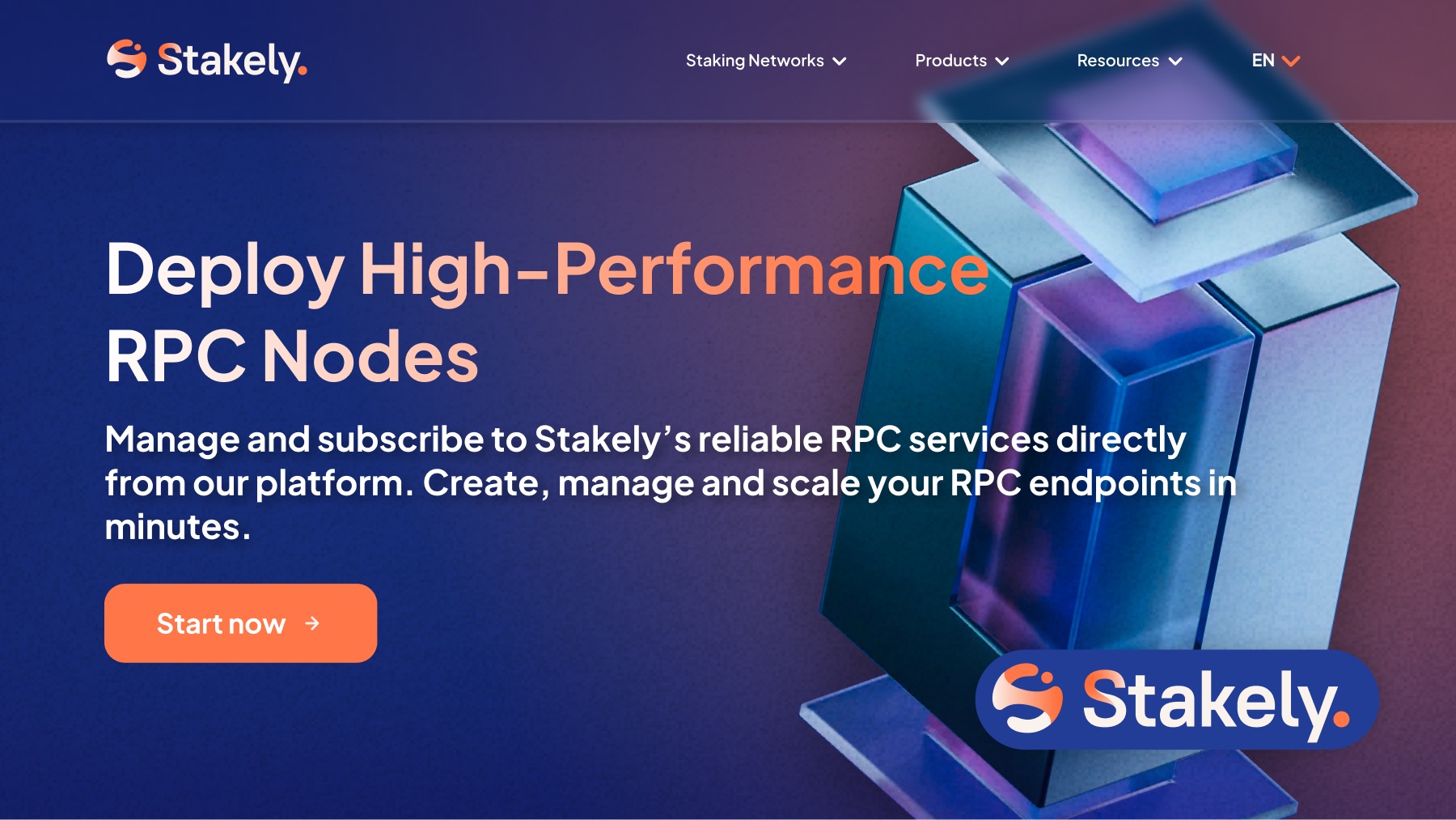 Stakely Nodes – Scalable infrastructure for Ethereum, Solana & More