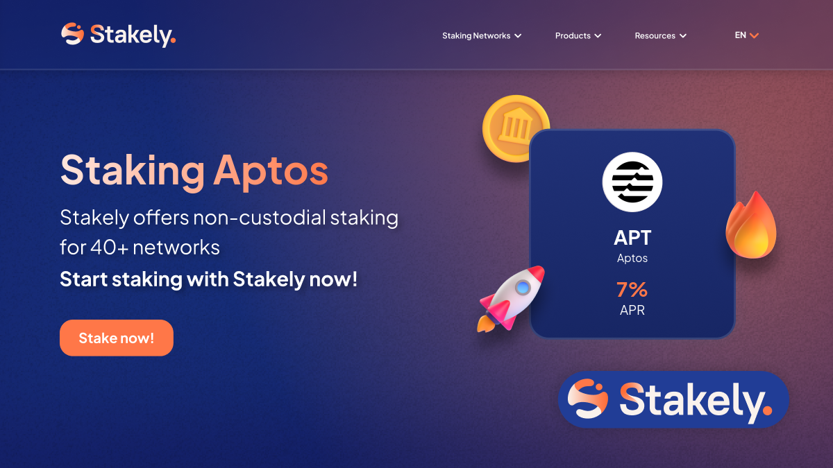 Aptos Staking - Elevate your staking strategy with Stakely