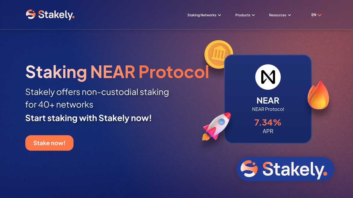 NEAR Protocol Staking - Elevate your staking strategy with Stakely