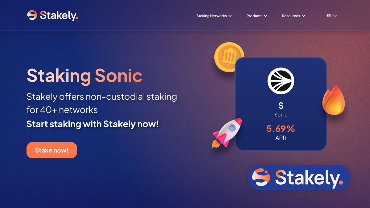 Sonic Staking - Elevate your staking strategy with Stakely